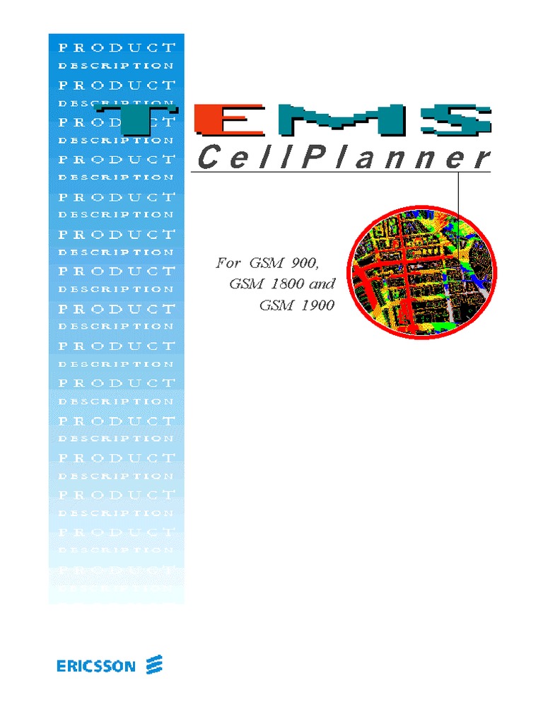 TEMS Cell Planner Description | PDF | Radio Technology | Wireless