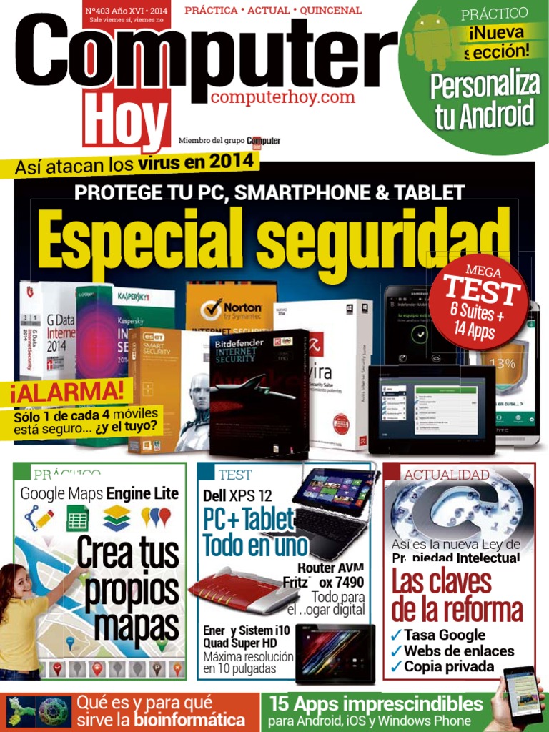 Revista Computer Hoy - Especial de Seguridad | Las compras en línea ...