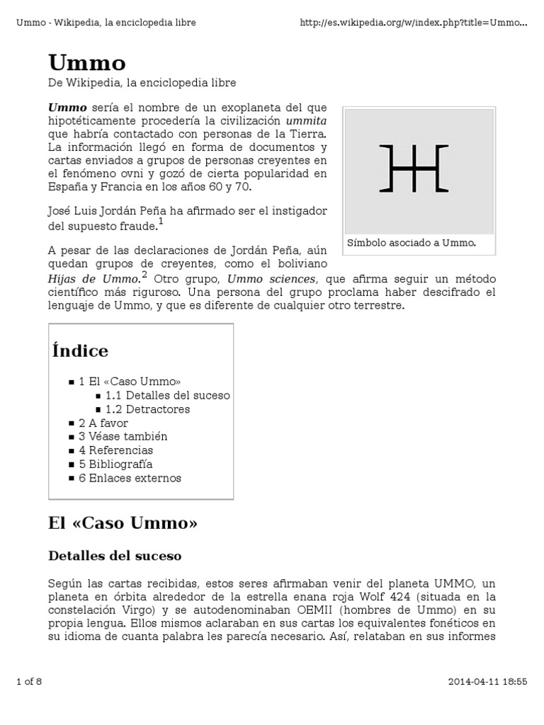 Ummo | PDF | Science | Astronomía
