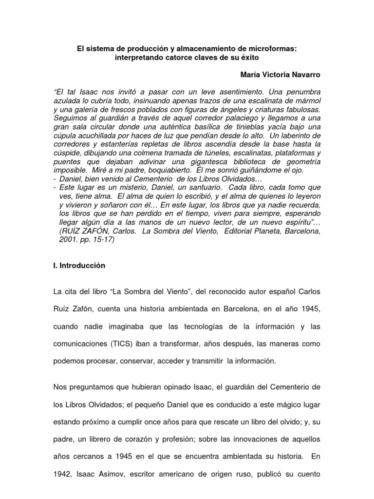 El Sistema de Producción y Almacenamiento de Microformas Digitales - Interpretando Catorce ...