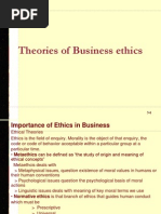 Five Ethical Theories | PDF | Utilitarianism | Philosophical Theories