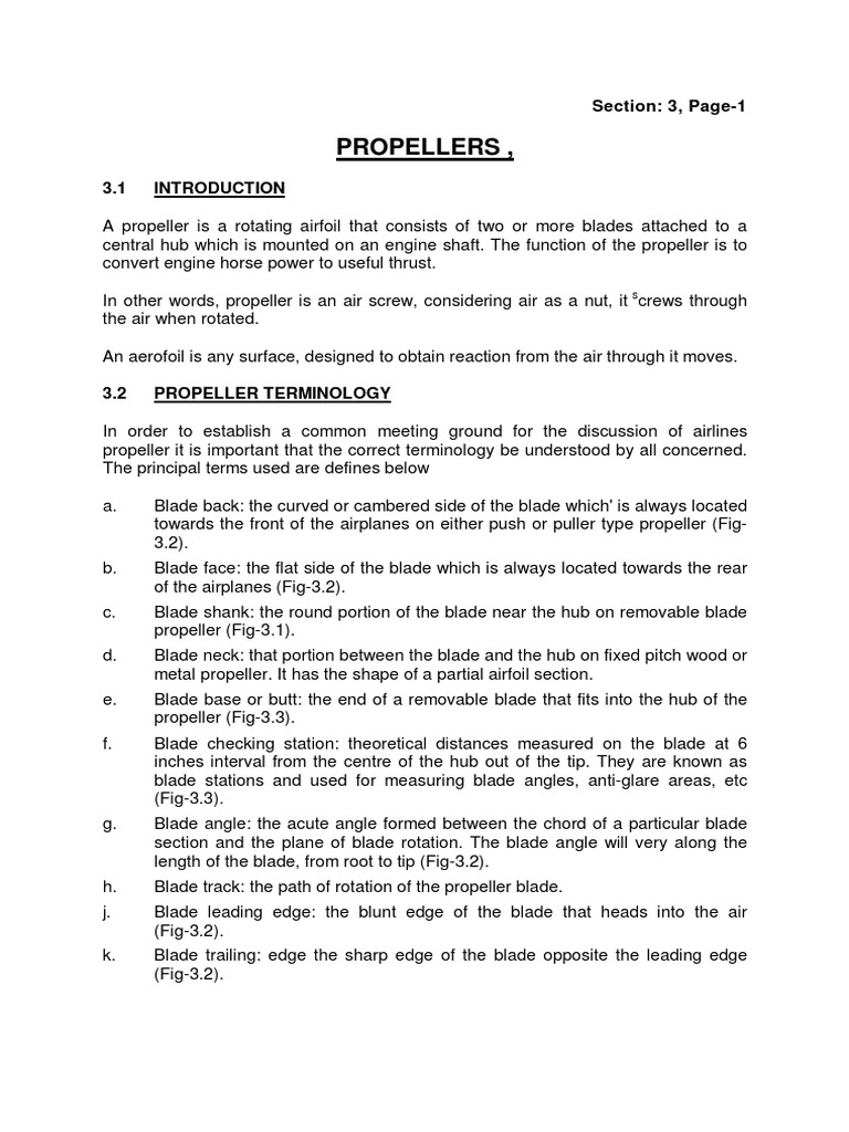 Aircraft Proppler | PDF | Propeller | Gear