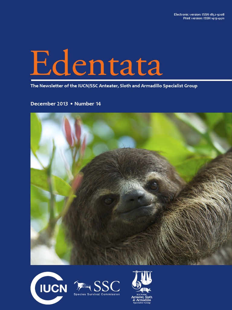 Edentata 14 | PDF | Agriculture | Conservation