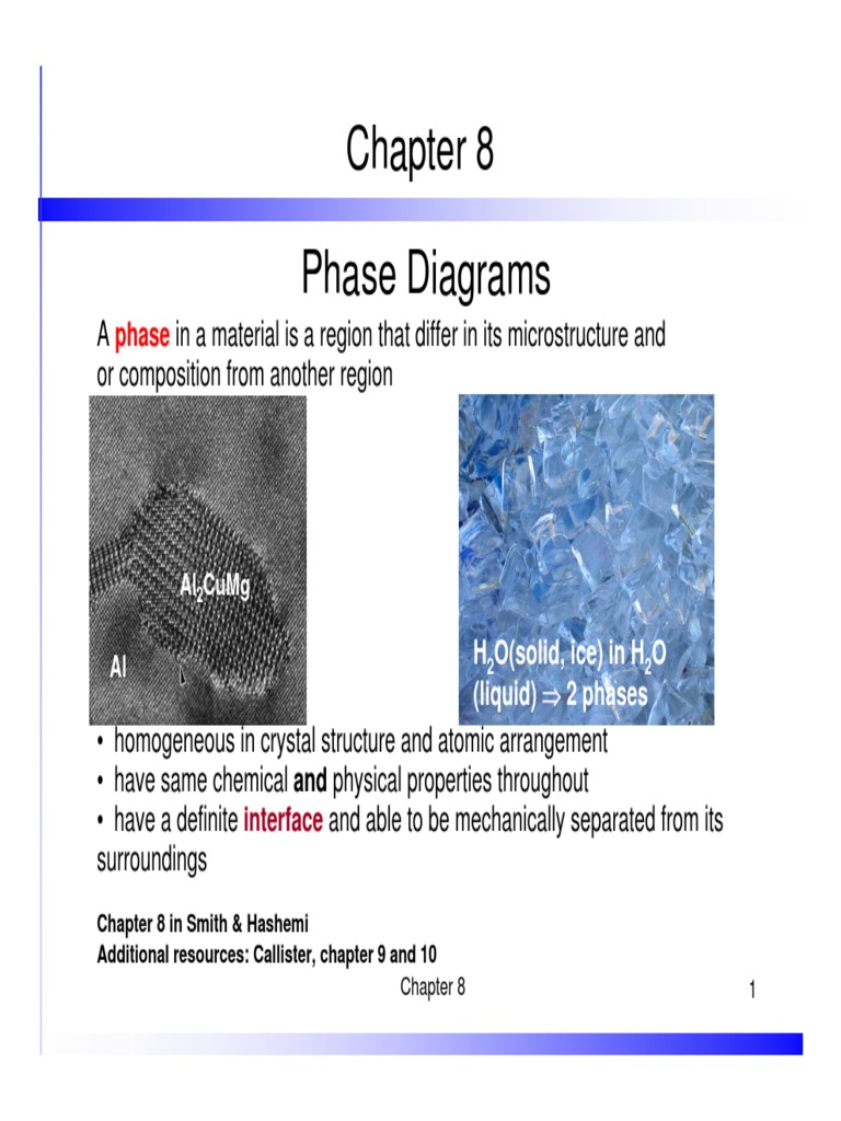 Chapter8 PhaseDiagram Handouts | PDF | Phase (Matter) | Phase Diagram