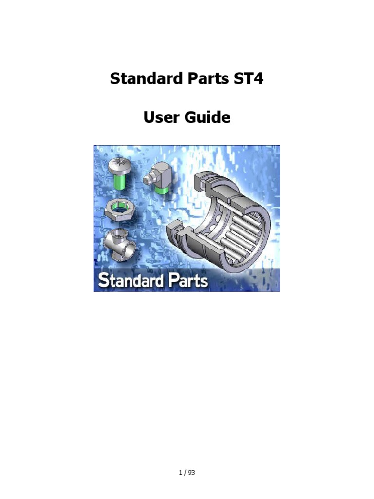 Standard Parts User Guide | PDF | Share Point | Computer File