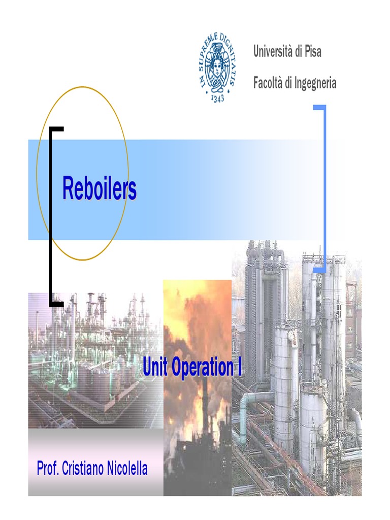 Reboilers | Heat Transfer | Boiling