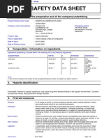 DCP MSDS | PDF | Dangerous Goods | Personal Protective Equipment