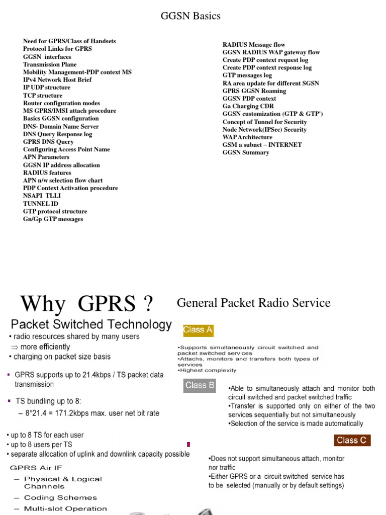 Gprs Detailed | PDF | Radius | Computer Networking
