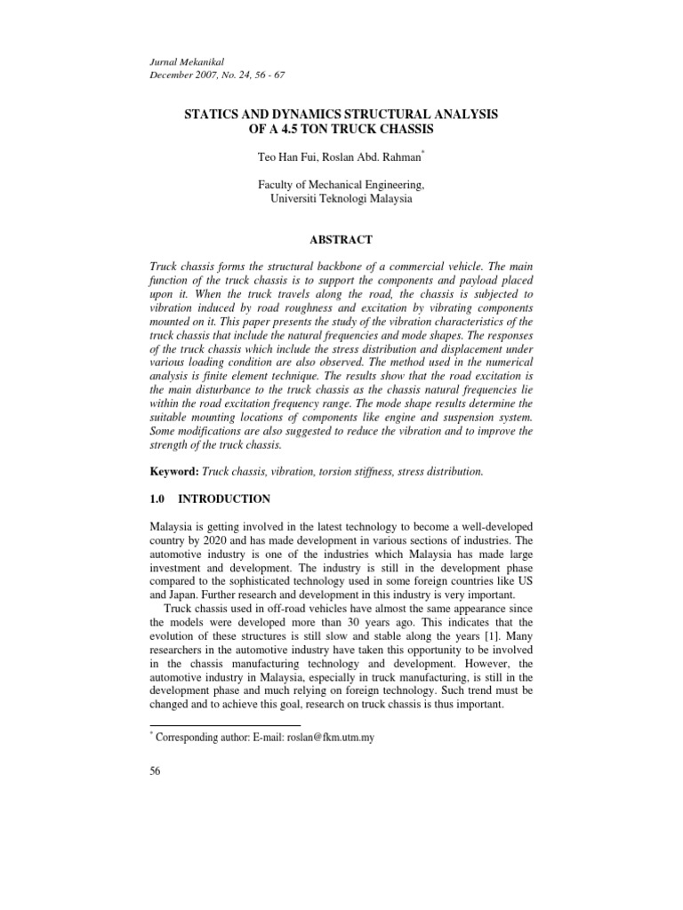 Statics And Dynamics Structural Analysis Download Free Pdf Stress