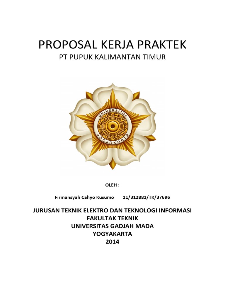 Contoh Proposal KP Ugm | PDF