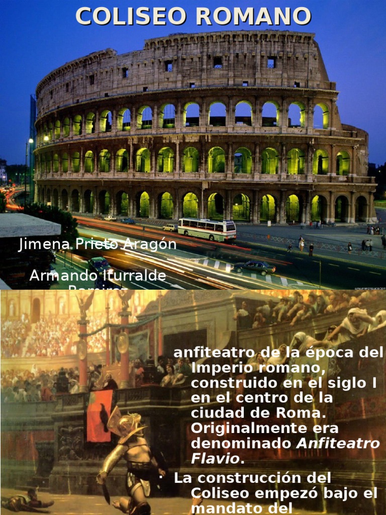 presentacion Coliseo romano