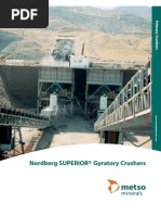 MP1000 Cone Crusher Data Sheet | PDF | Steel | Gear