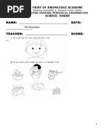 Kindergarten 4th Quarter Exam 2025 | PDF