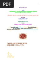 Project On Sebi | PDF | Securities (Finance) | Reserve Bank Of India