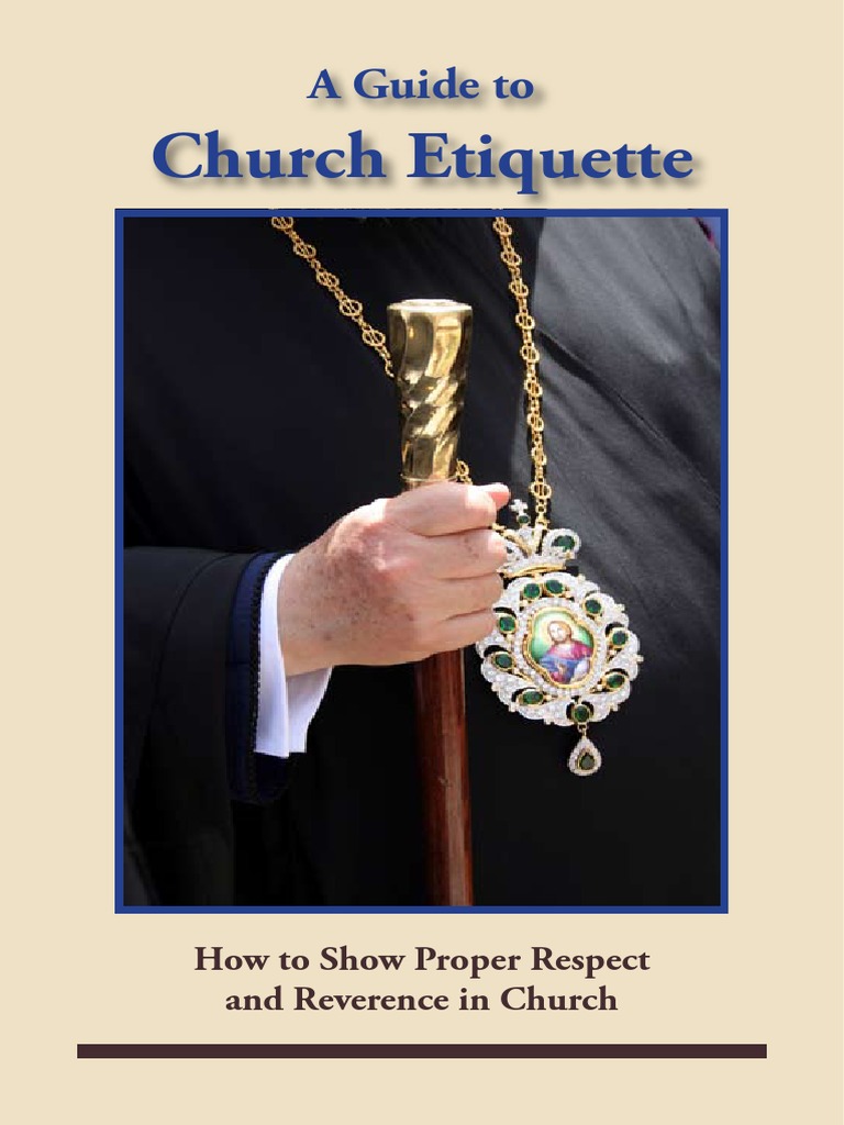 Church Etiquette Booklet | PDF