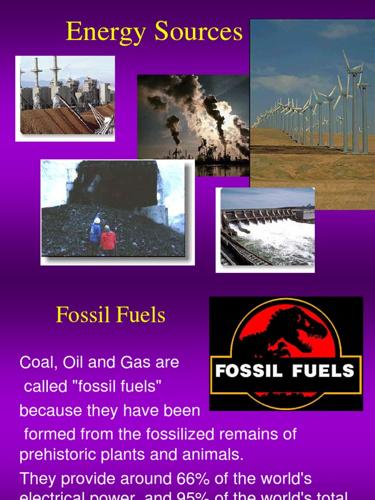 Energy Sources | PDF