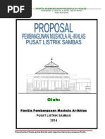 Proposal Pembangunan Mushola | PDF