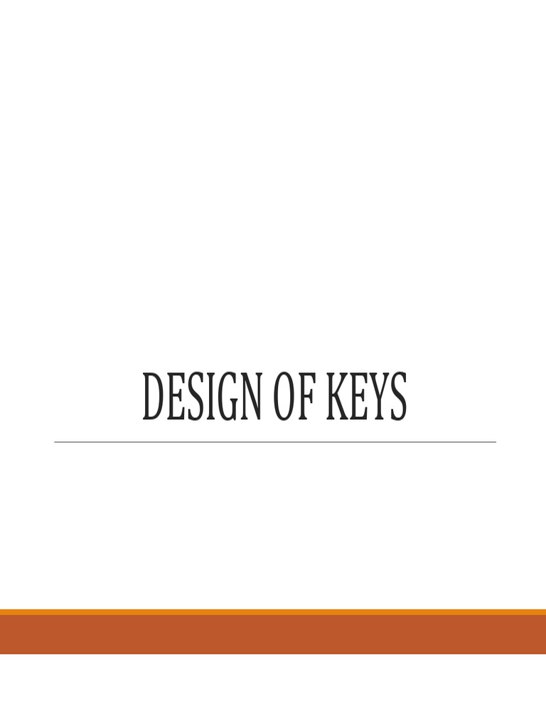 Design of Keys | PDF | Mechanical Engineering | Manufactured Goods
