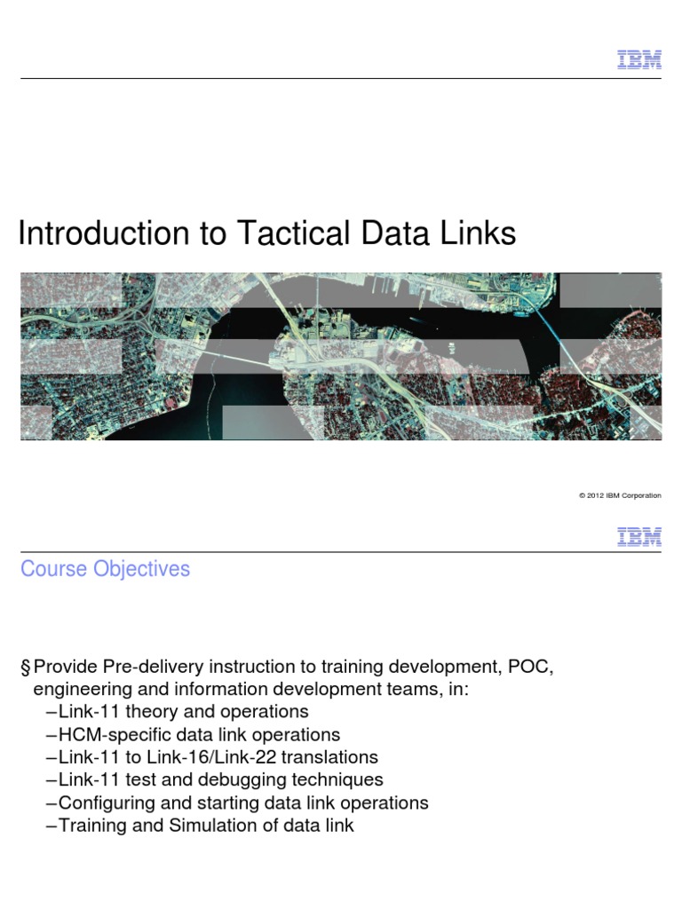 Introduction To Tactical Data Links | Electronic Warfare | Duplex ...