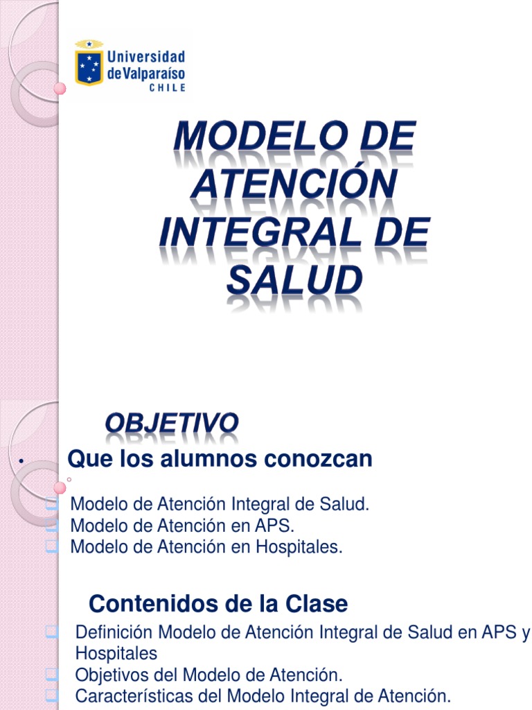 Modelo - Atención - Integral de Salud - 2013 | PDF | Hospital | Medicina CLINICA