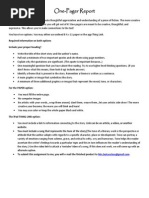 The Lottery One Pager | PDF