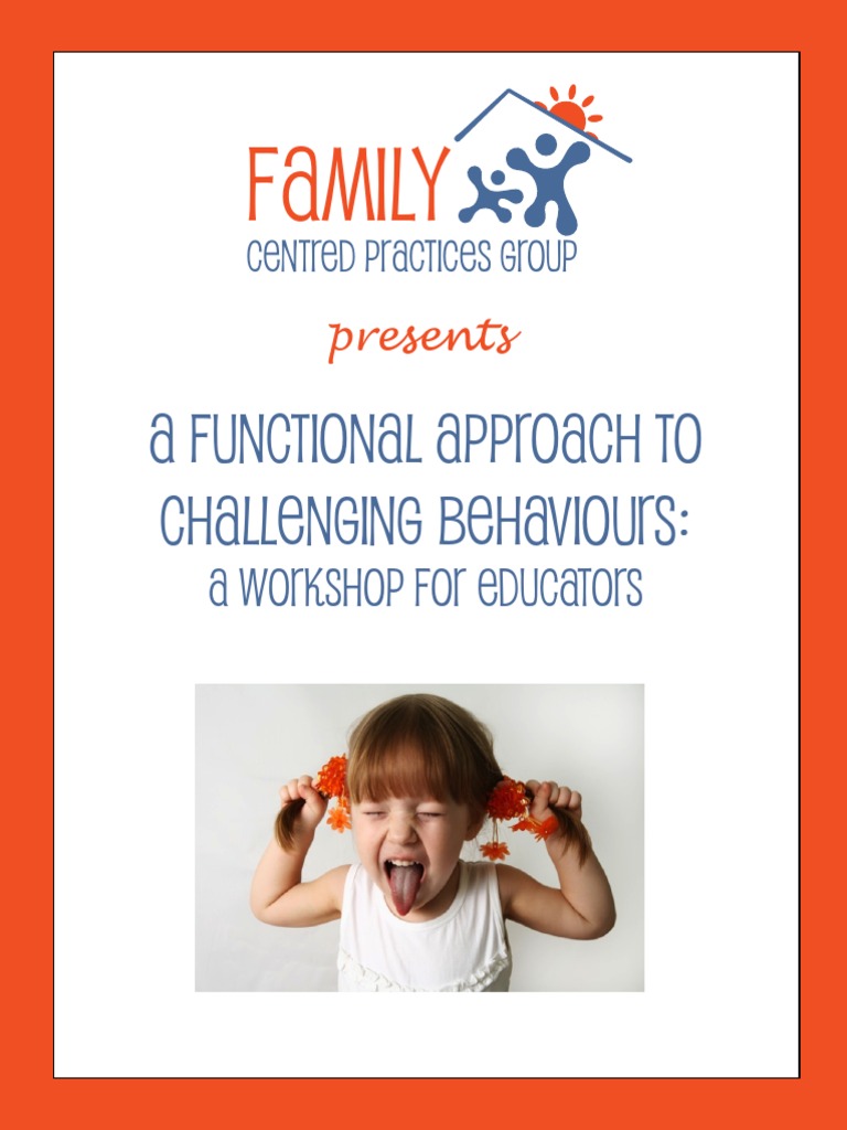 Functional Approach To Challenging Behaviour Resize | PDF ...