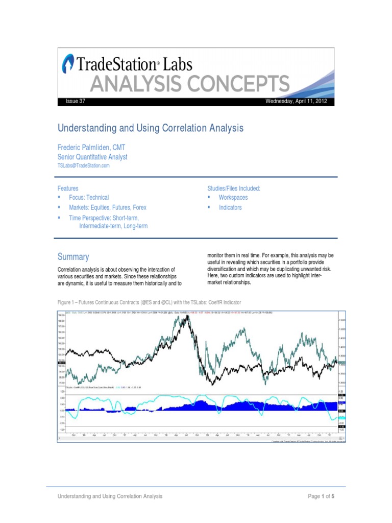 Using Correlation | PDF | Correlation And Dependence | Financial Economics