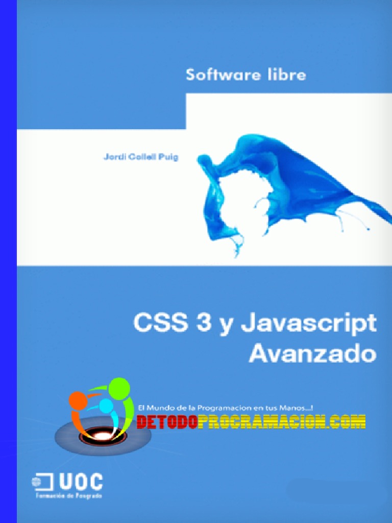 CSS3 y Javascript Avanzado | PDF | Hojas de estilo en cascada | Script Java