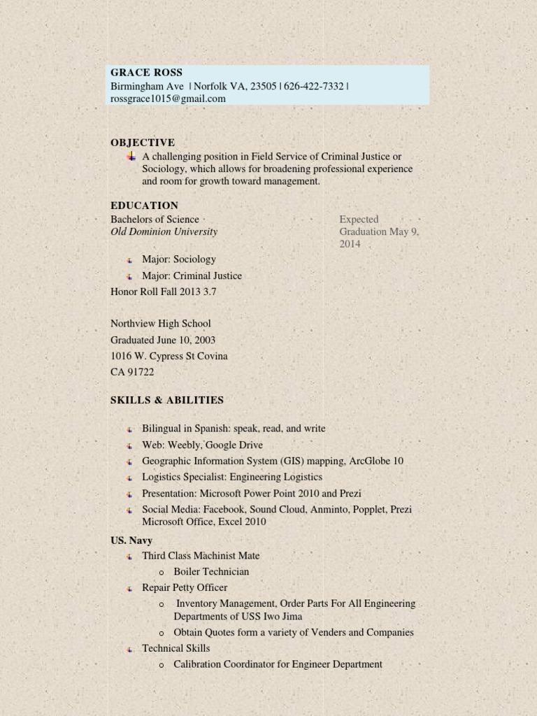 Field Service Career in Criminal Justice | PDF | Technology & Engineering