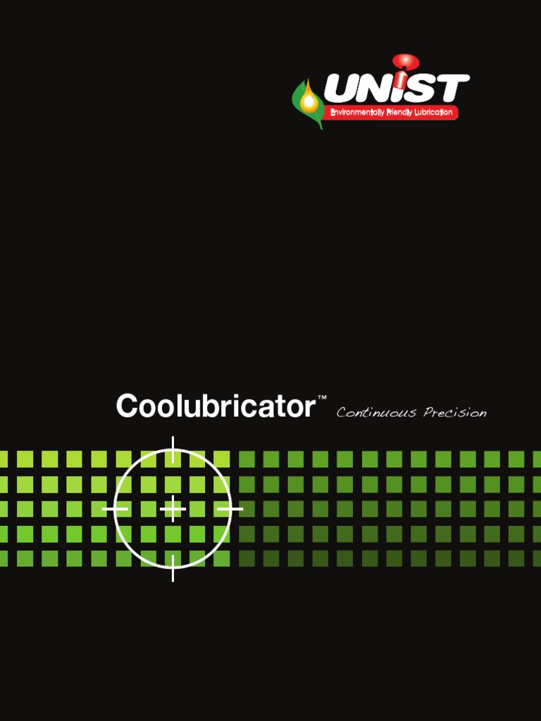 Unist Coolubricator | PDF | Pump | Valve