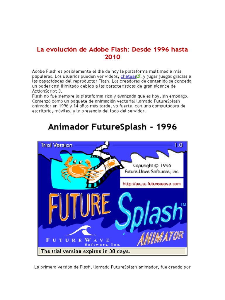 La Evolución de Adobe Flash | PDF | Adobe Systems | Informática