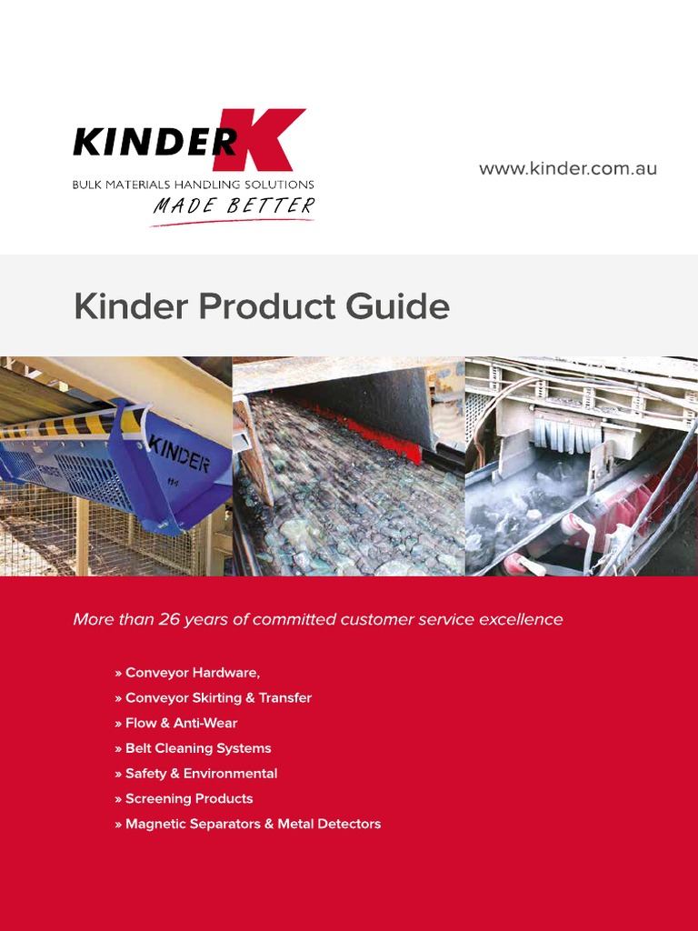Kinder Product Guide Electronic Version | Download Free PDF | Belt ...