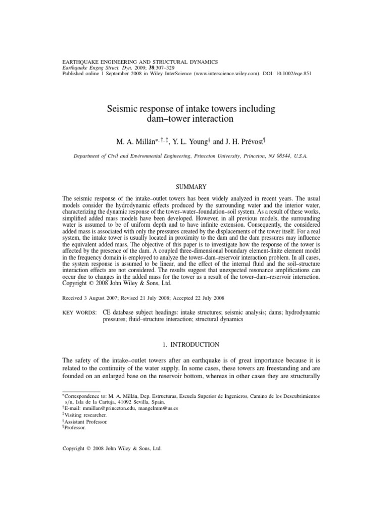 Seismic Response | PDF | Normal Mode | Resonance