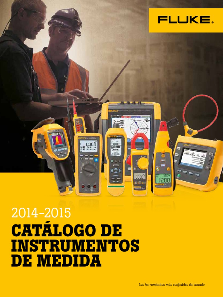 Fluke Catálogo de Instrumentos de Medida 2014-2015 PDF | PDF | Corriente eléctrica | Par ...