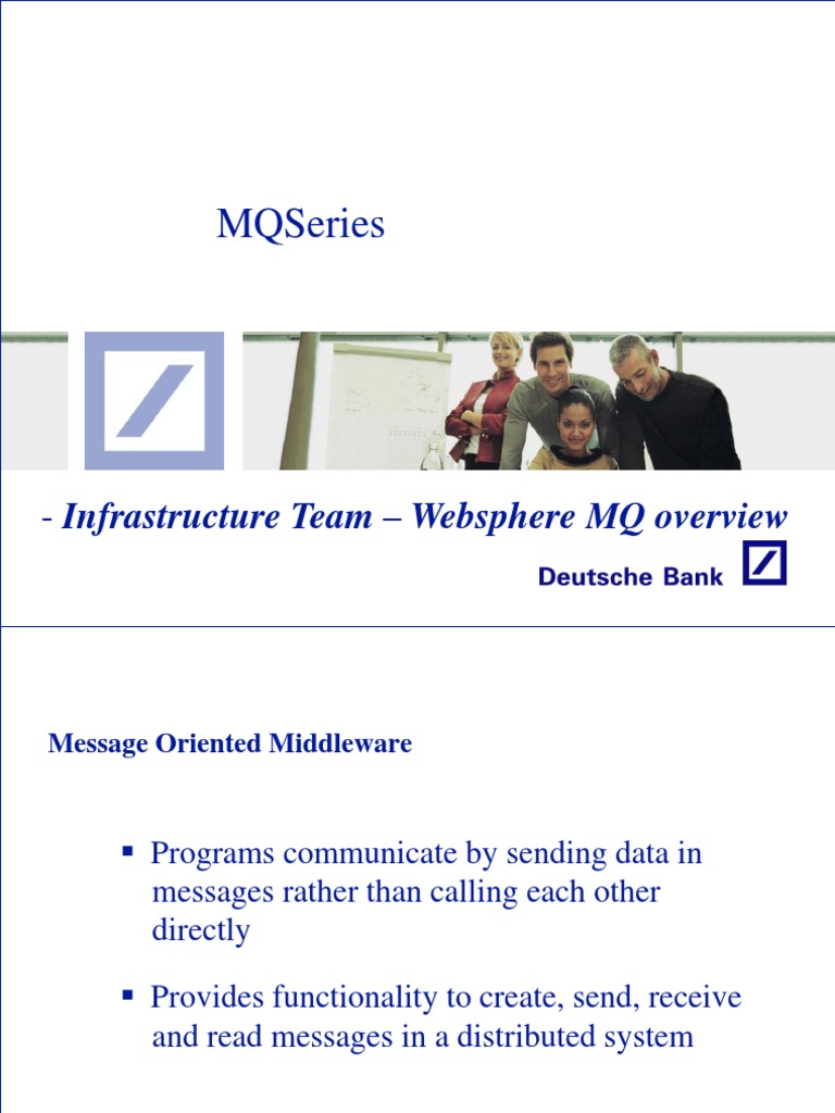 Mqseries: - Infrastructure Team - Websphere MQ Overview | PDF | Digital ...
