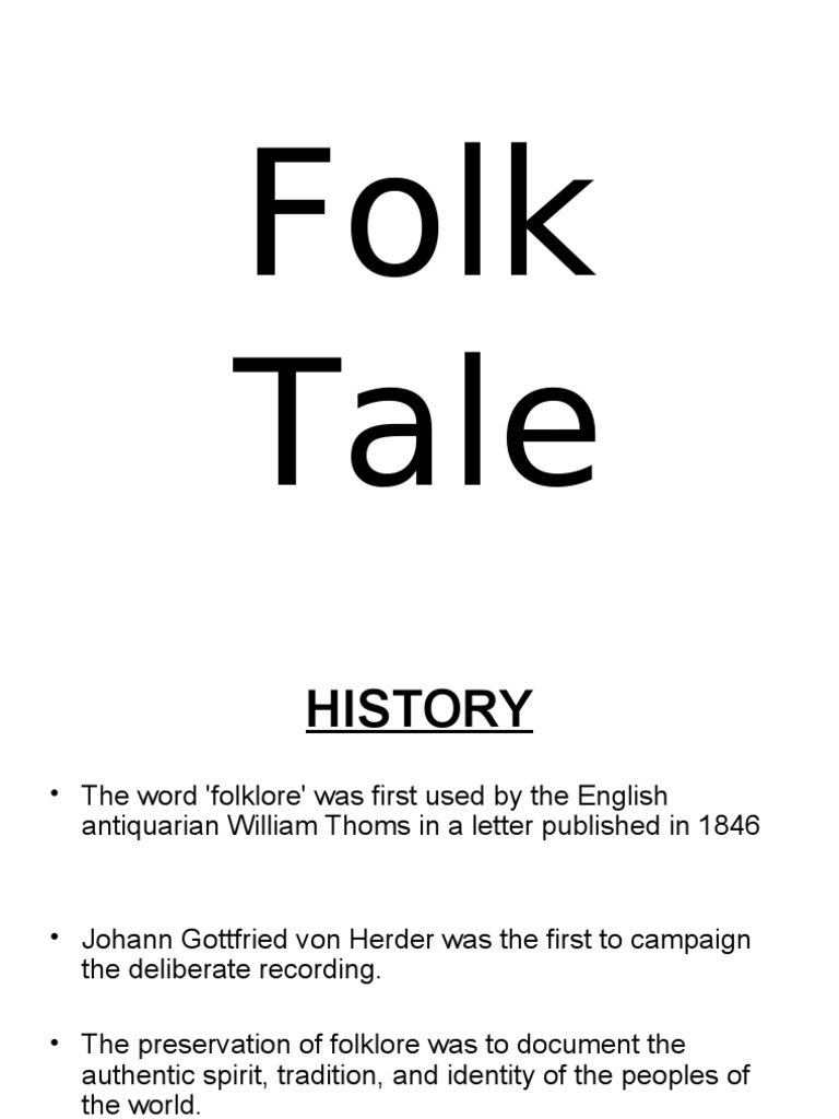 The Word 'Folklore' Was First Used by The English | PDF | Folklore