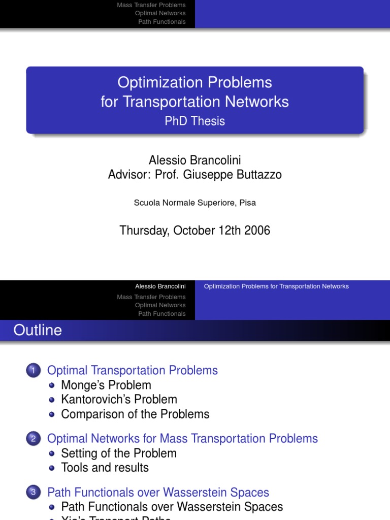 Prob Transport | PDF | Measure (Mathematics) | Mathematical Optimization
