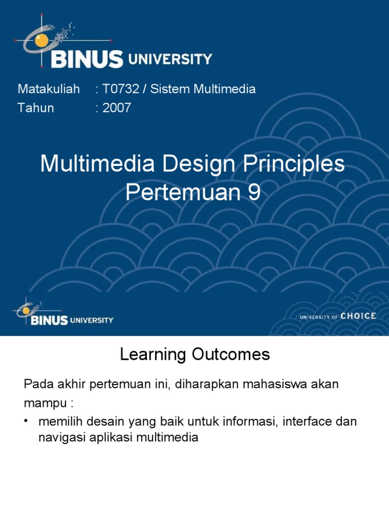 9 - Prinsip Desain Multimedia | PDF | Icon (Computing) | Usability