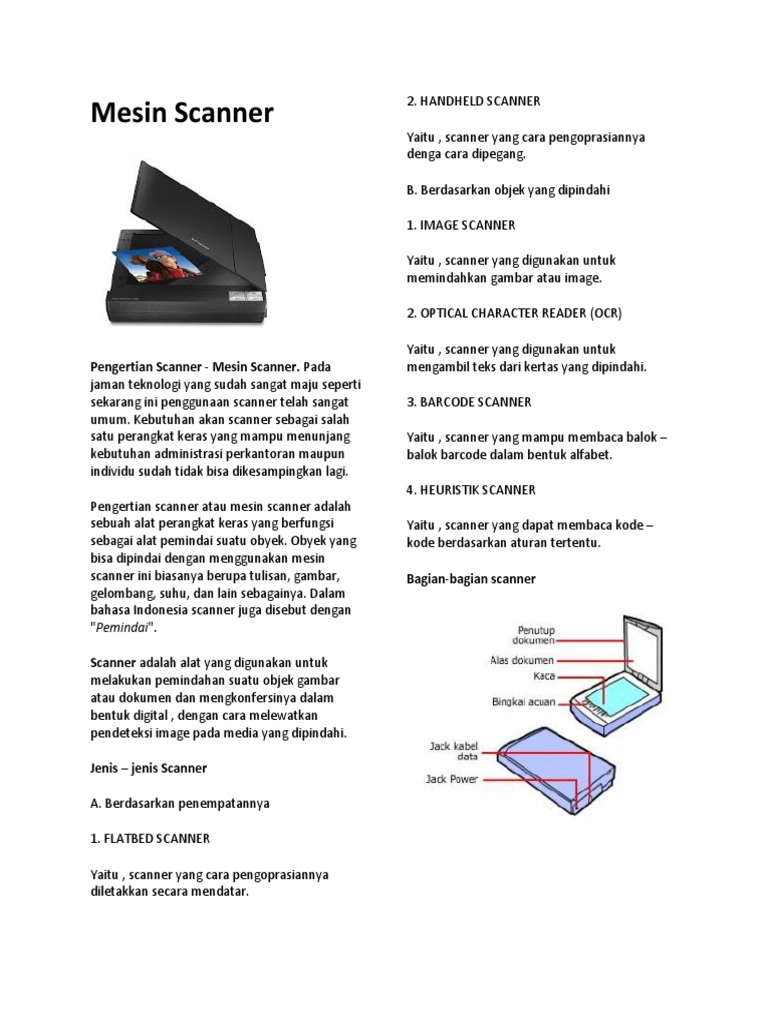Mesin Scanner | PDF