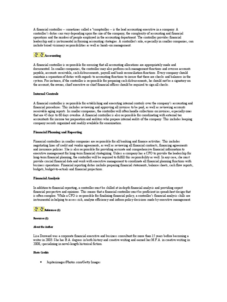 Accounting: References (1) Resources (1) About The Author | PDF ...