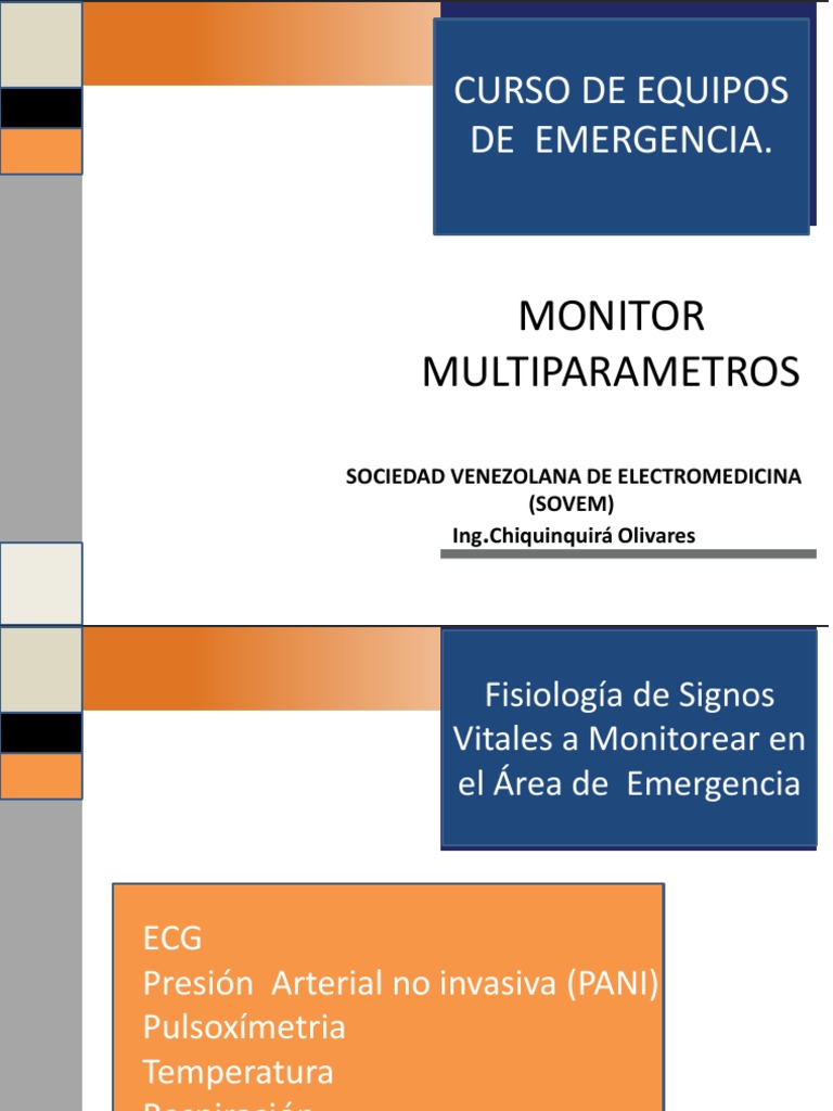 Monitor Multiparametros | PDF | Presión sanguínea | Electrocardiografia
