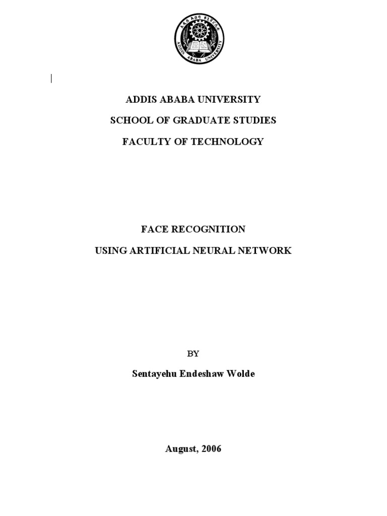 Thesis On Face Recognition | PDF | Biometrics | Authentication