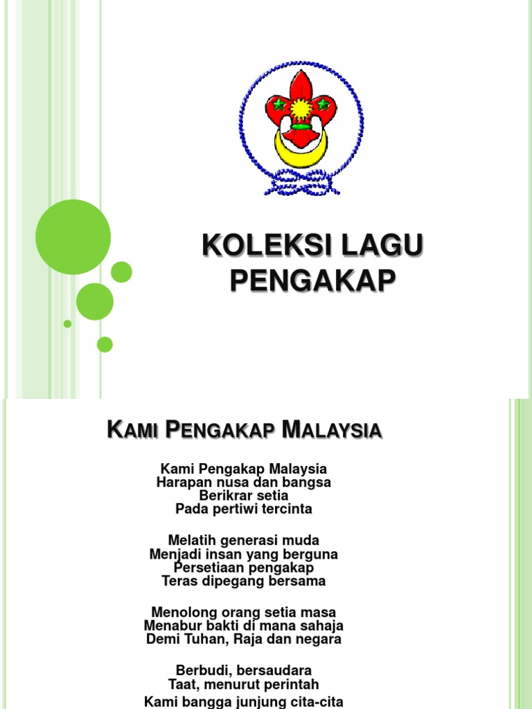 Koleksi Lagu Pengakap | PDF