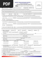 Indane Gas New Connection Application Form PDF | PDF | Access Control ...