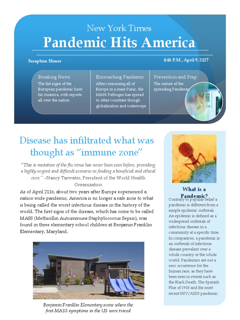 Pandemic Dystopia News Article | PDF | Pandemic | Epidemics