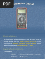 Partes y Uso del Multímetro Digital | PDF