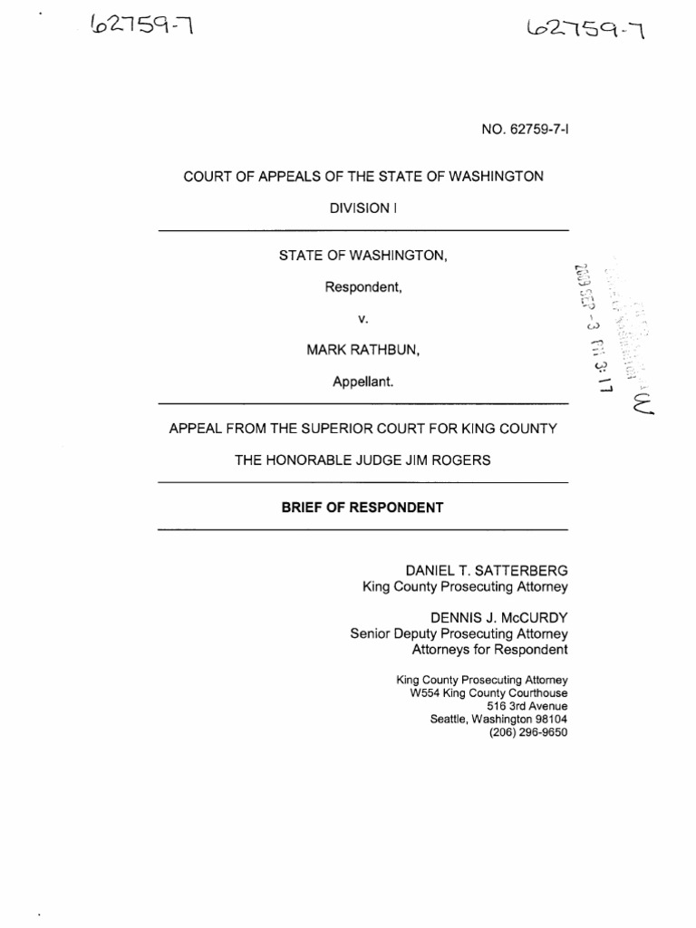 Mark Rathbun Appeal | PDF | Ex Post Facto Law | Burglary