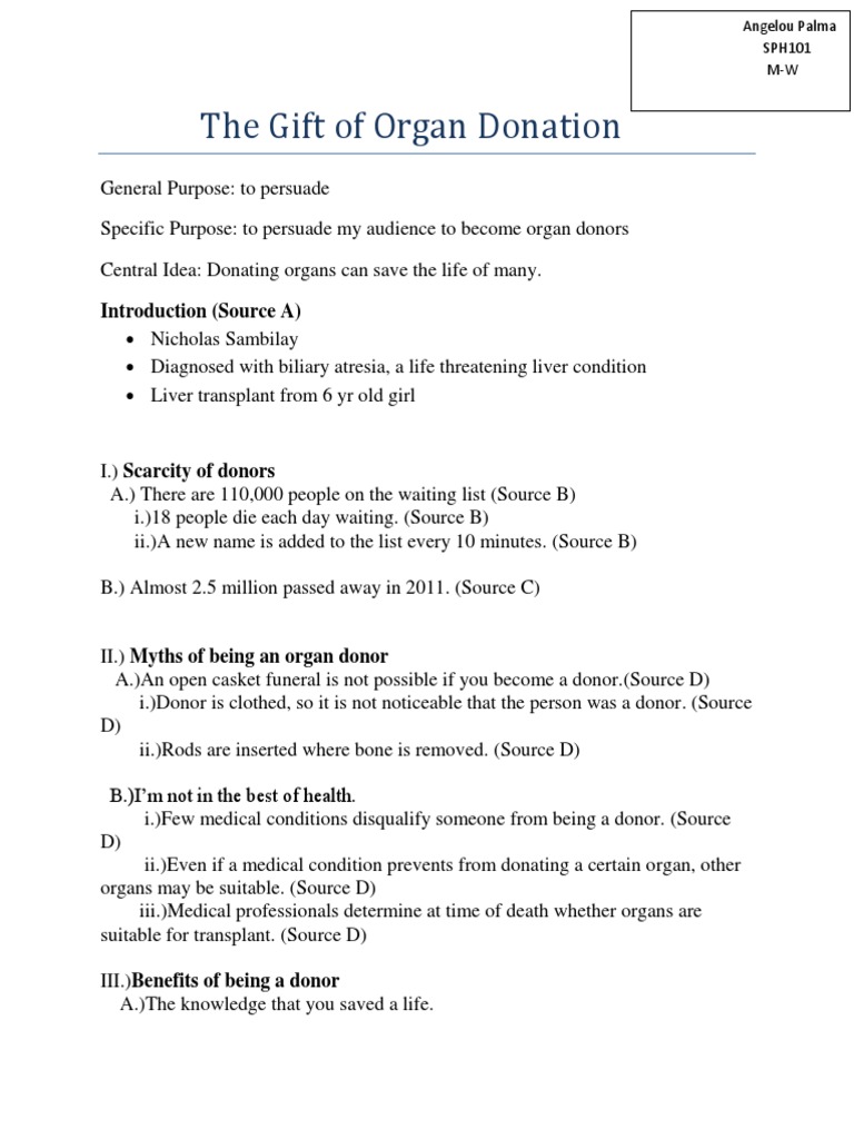 The Life-Saving Impact of Organ Donation | PDF