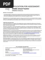 AITSL Assessment Checklist for Teachers | PDF | Academic Degree ...