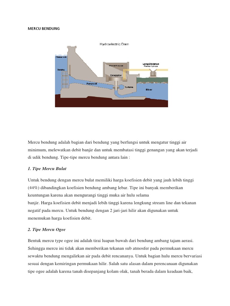 Mercu Bendung | PDF